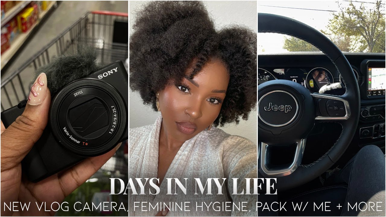 VLOG | NEW VLOGGING CAMERA, FEMININE HYGIENE, PACK WITH ME, GYM + MORE ...