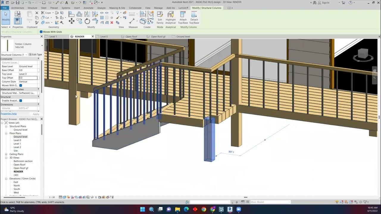 1.13 Editing revit after importing into lumion - YouTube