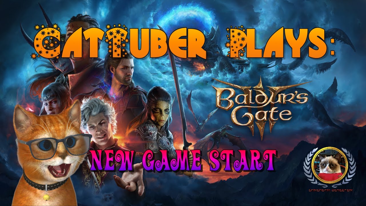 🔴 Live! [Baldur's Gate 3] New Game Start - CatTuber Plays: D&D - YouTube