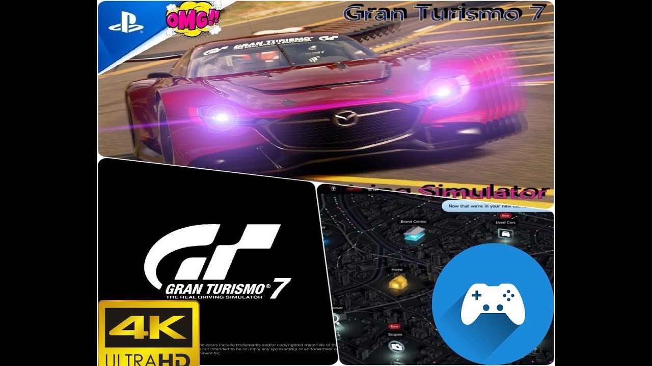 🔥 Playstation 5 🔥: Gran Turismo 7 | Real Driving Simulator | 4k Ultra ...