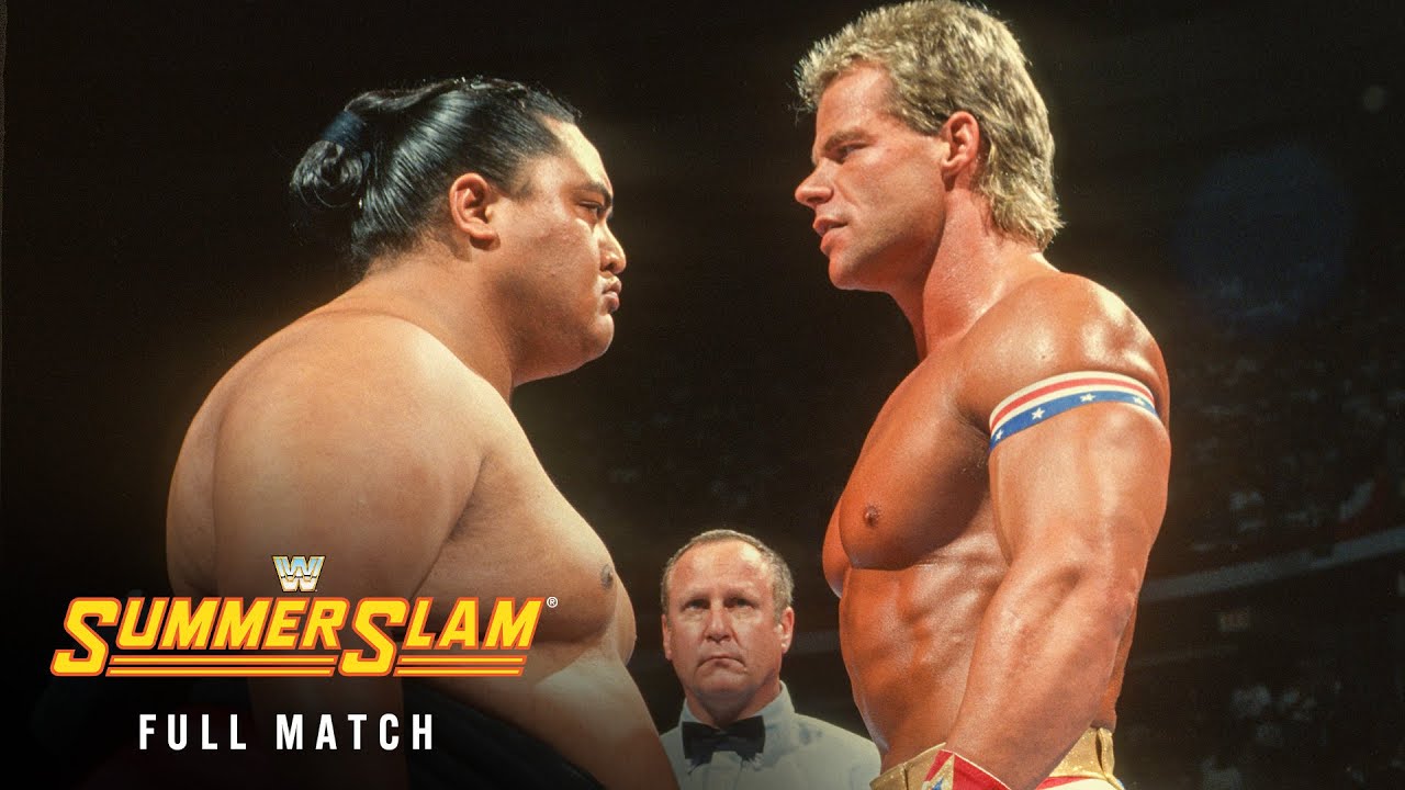 FULL MATCH: Yokozuna vs. Lex Luger | WWE Title Match: SummerSlam 1993 - YouTube
