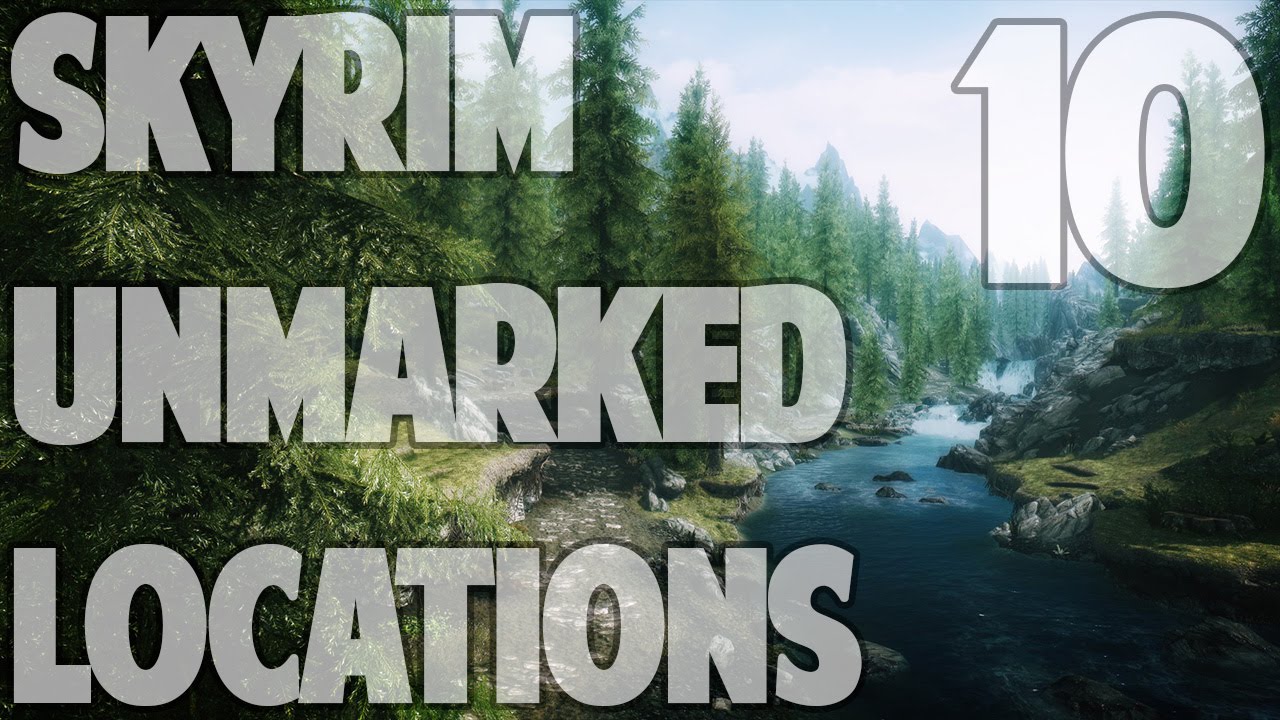 Skyrim Unmarked Location: South Ragnvald Hagraven Camp - YouTube