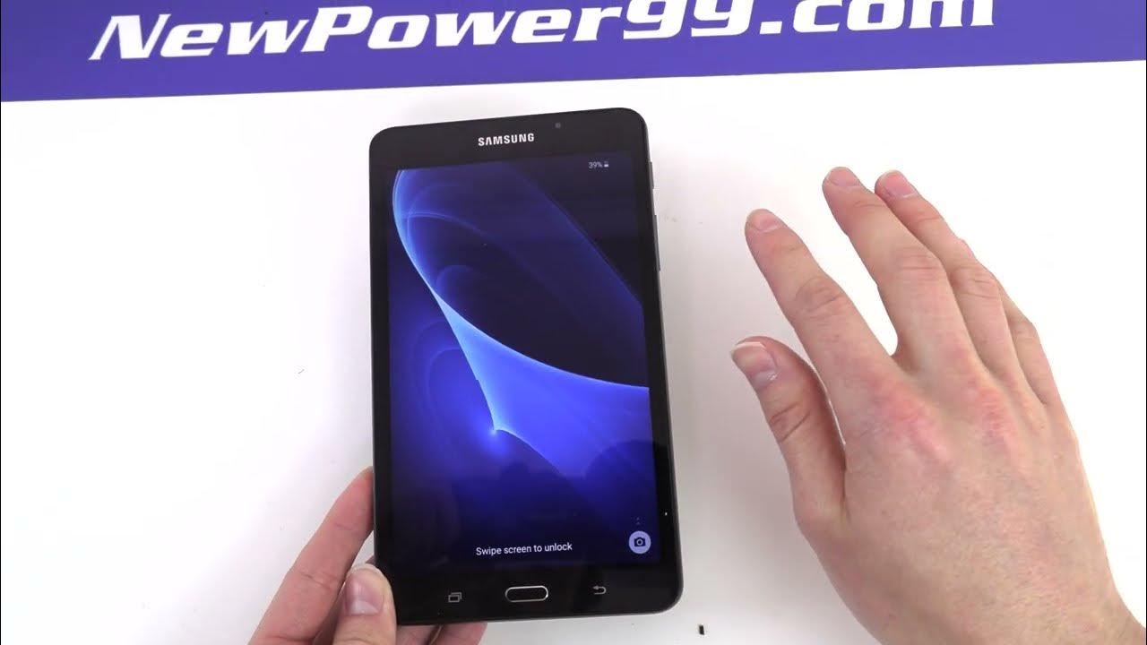 How to Replace Your Samsung Galaxy Tab A 7.0 SM-T280 Battery - YouTube