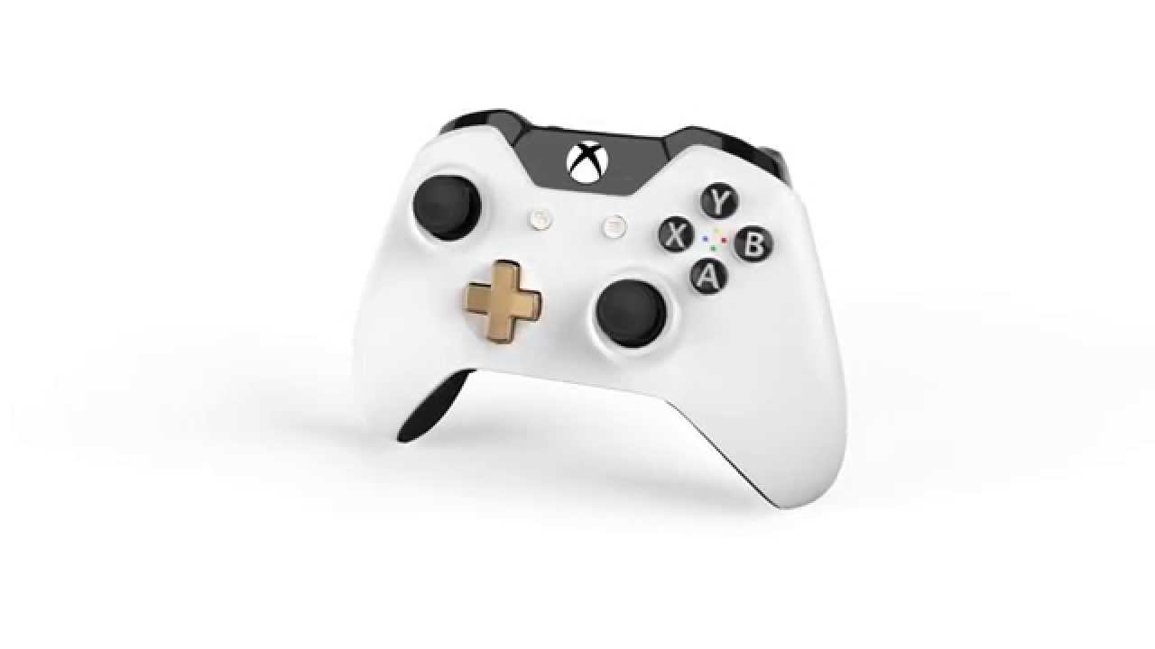 Xbox One Wireless Controller Lunar White, weiß - YouTube