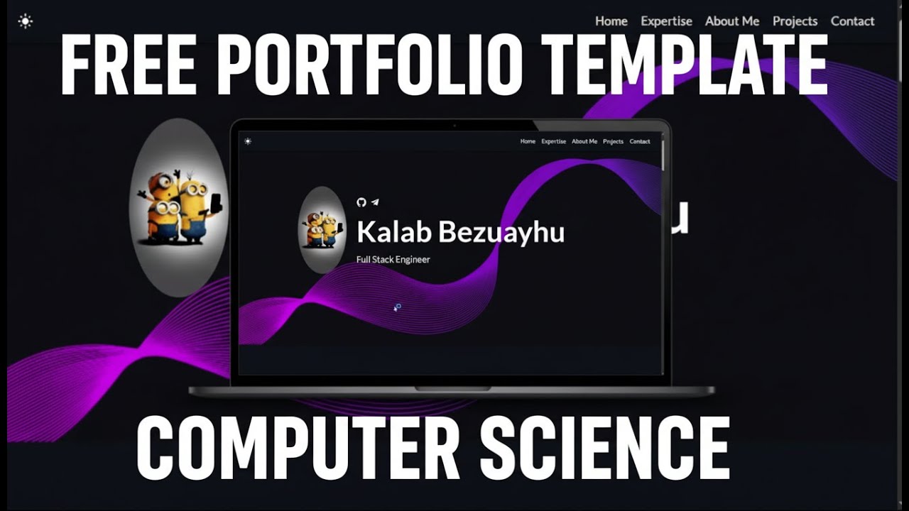 Portfolio for a website developer / computer science and software ...