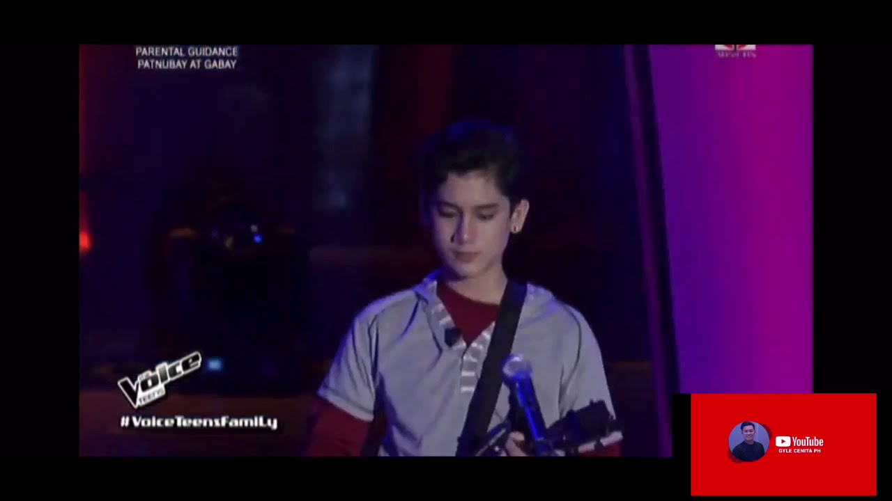 Riptide by Lucas Magallano in The Voice Teens Philippines 2020 Blind ...