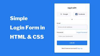 Simple Animated Login Form Using Html Css Only No Javascript Litemap ...