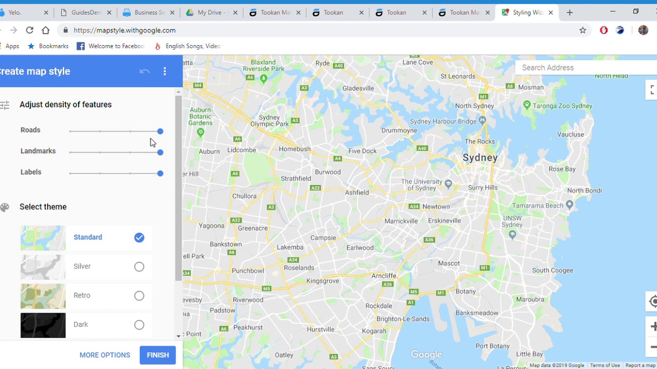 Tookan - Map Overlays - YouTube