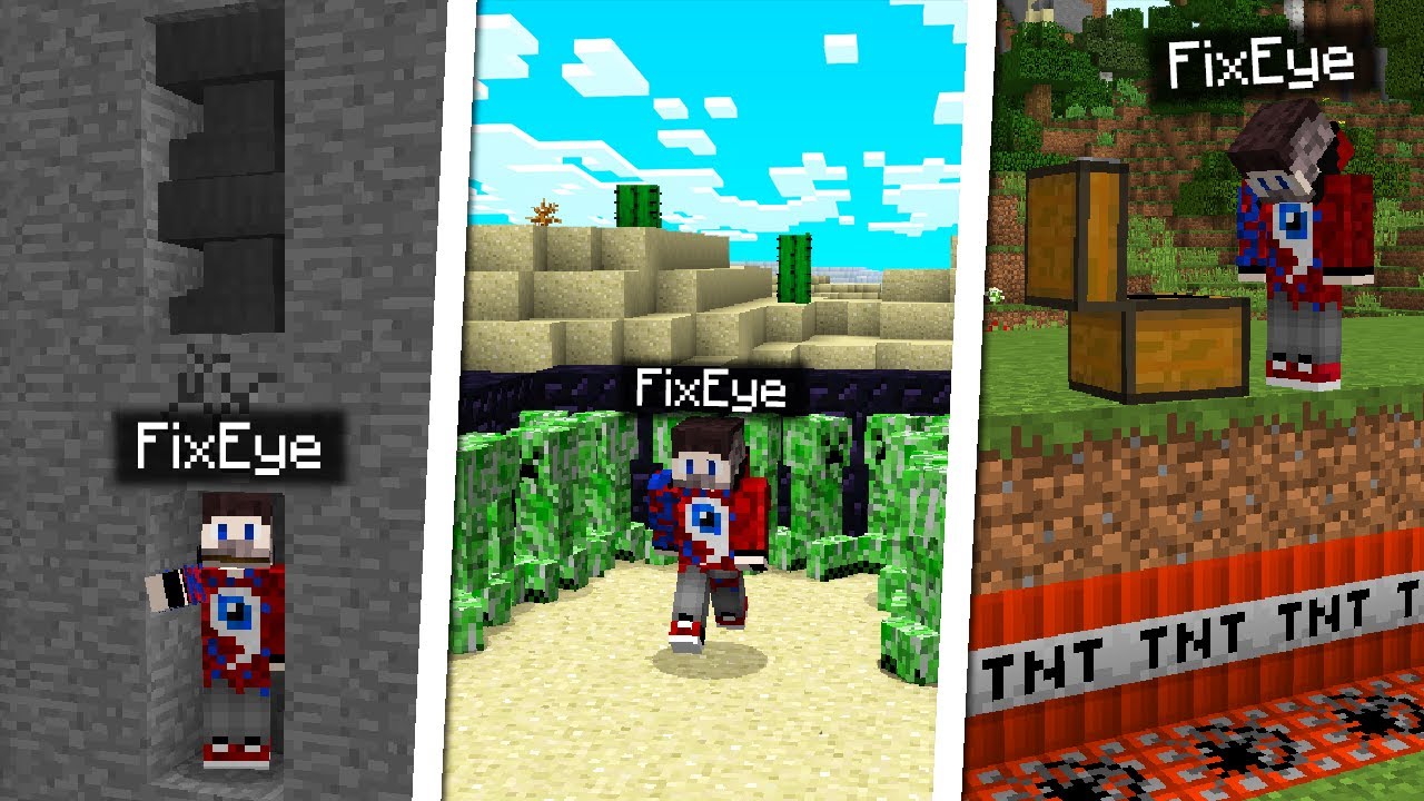 7 Способов затроллить FixEye в Майнкрафт! - YouTube