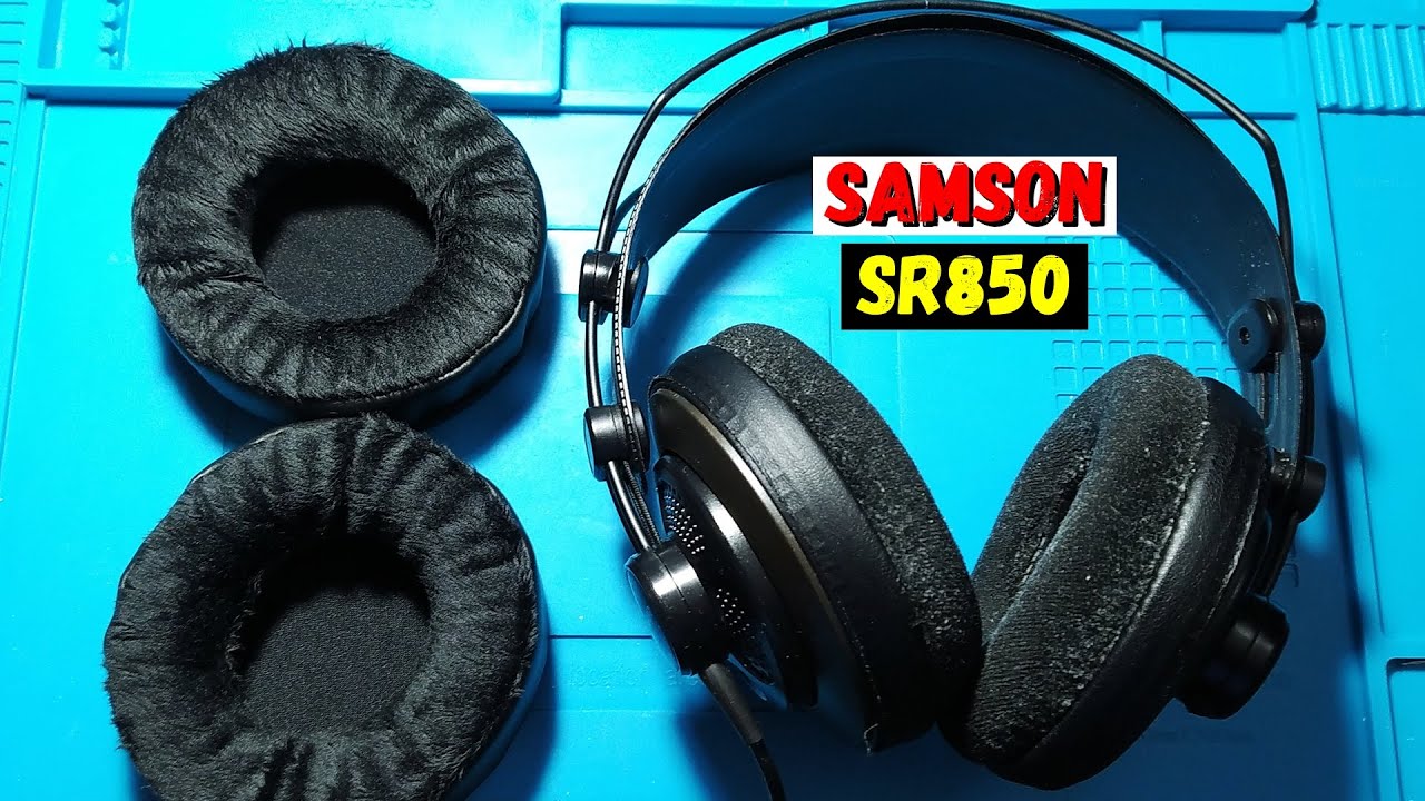 Upgrade casti Samson SR850 - YouTube