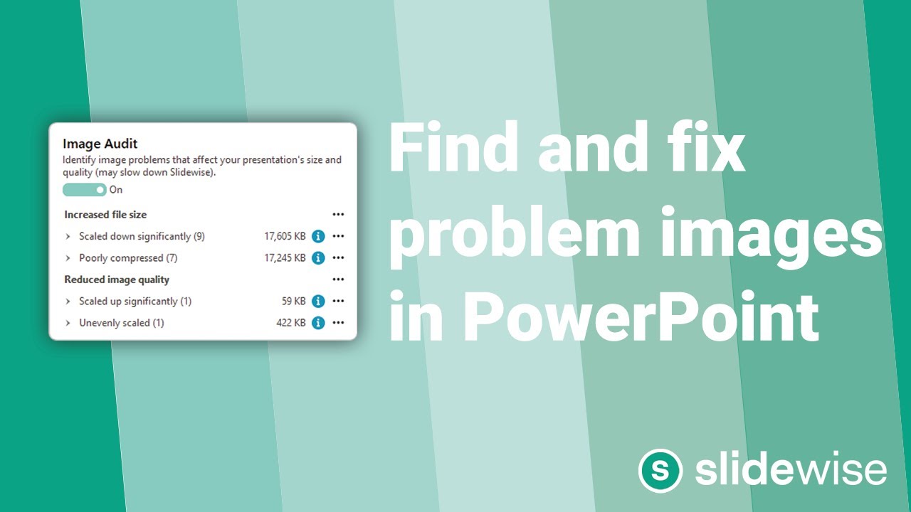 Find and fix problem images in PowerPoint - YouTube