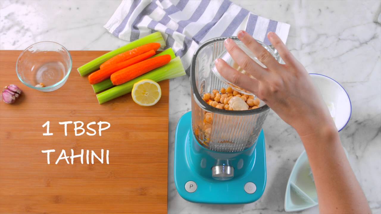 Hummus Recipe - Michelle Bridges 12WBT - YouTube