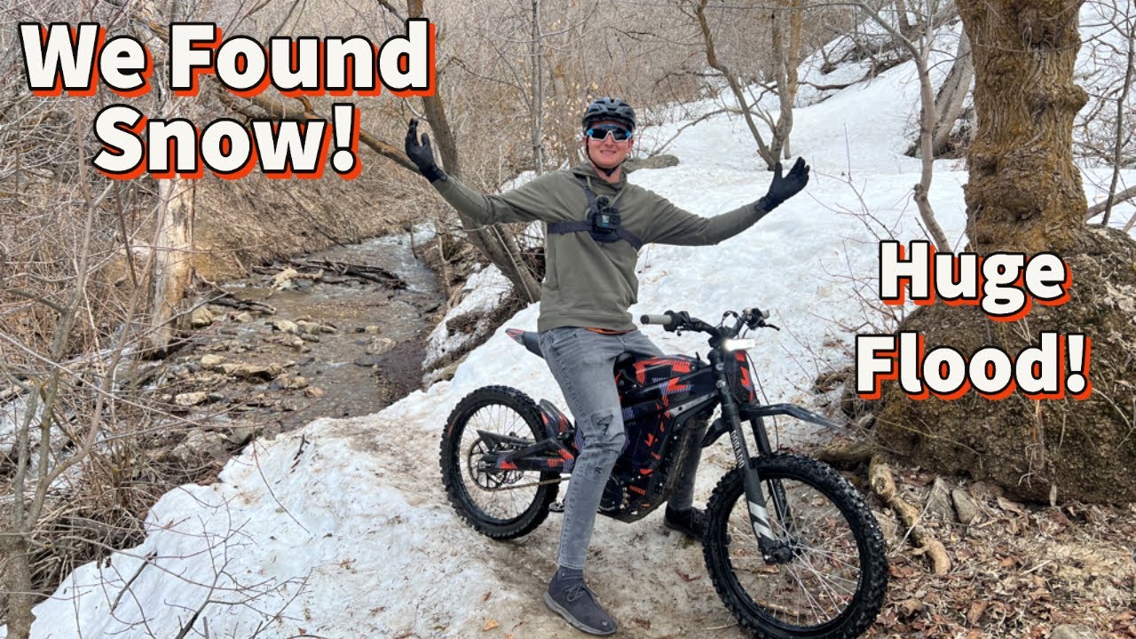 We Found Snow! First Talaria Spring Ride & Massive Utah Flooding - YouTube