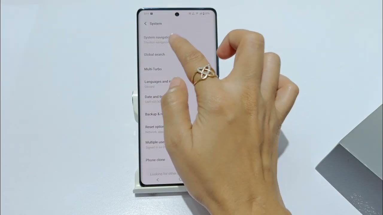 How to use full screen gestures in vivo v29e , v29 5g | vivo v29 pro back button settings - YouTube