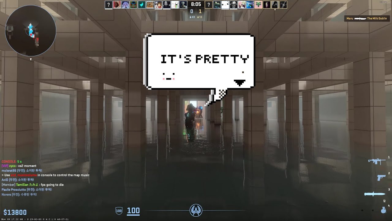 CS2 Zombie Escape with Finest Visual, ze_pools_p 😳 ️ - YouTube