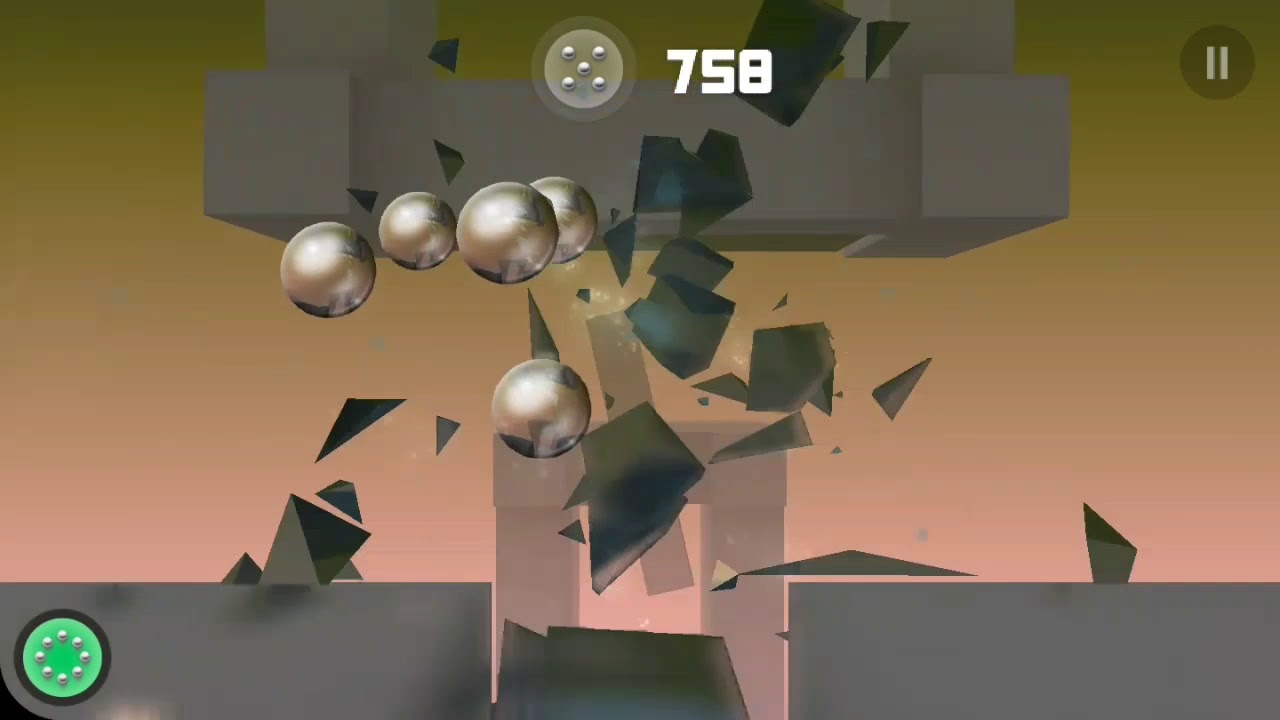 Smash hit with 700+ balls - YouTube