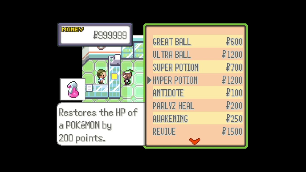 Pixelmon Hyper Potion