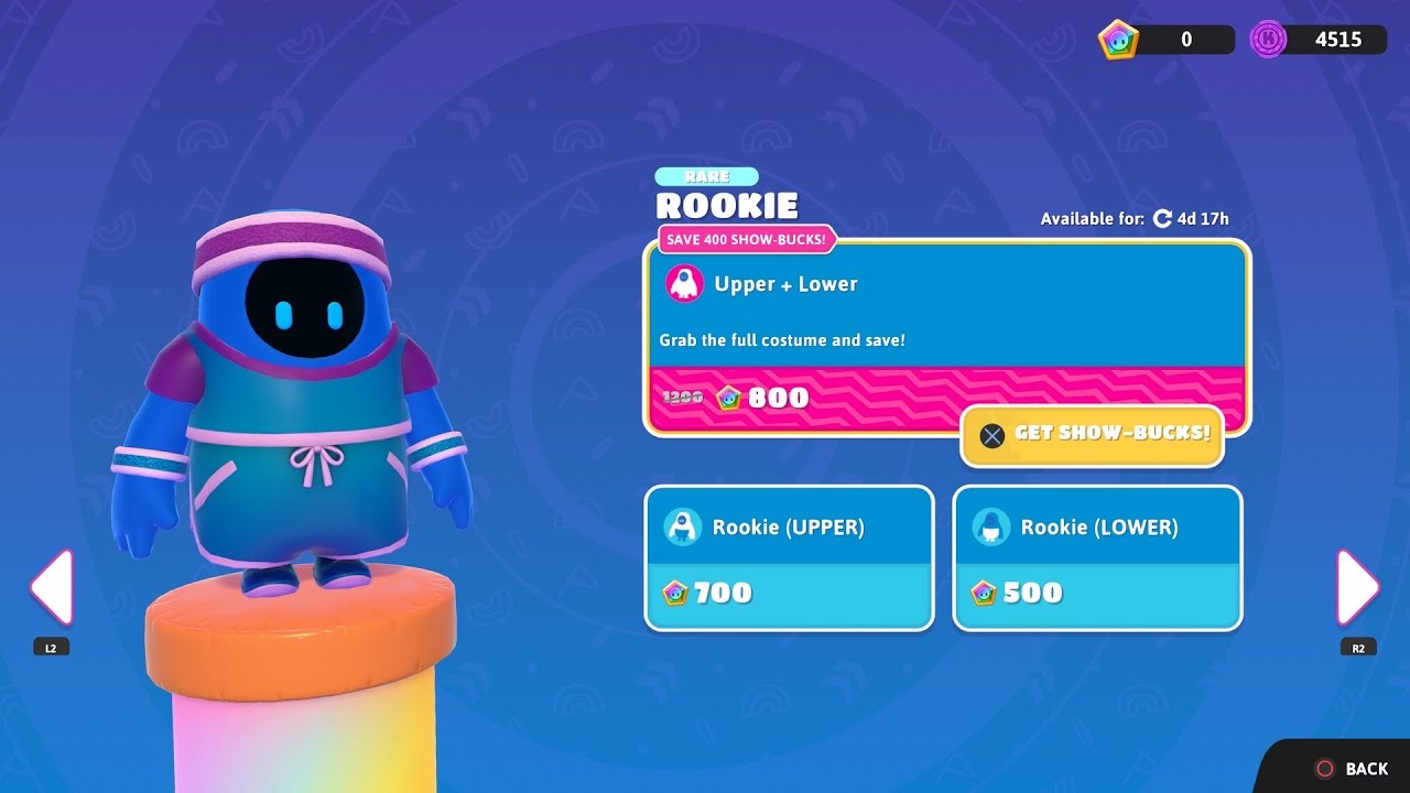 HOW TO GET ROOKIE SKIN IN FALL GUYS! - YouTube