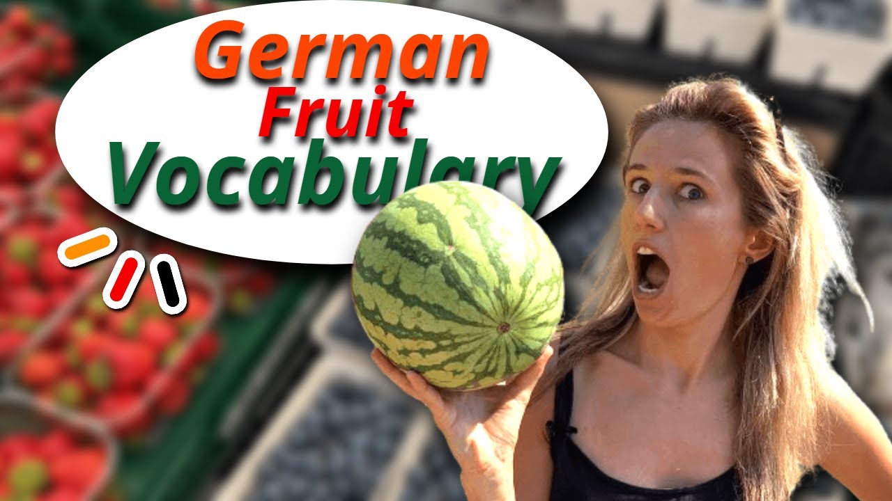 Most important fruit in German 🍉🫐 - YouTube