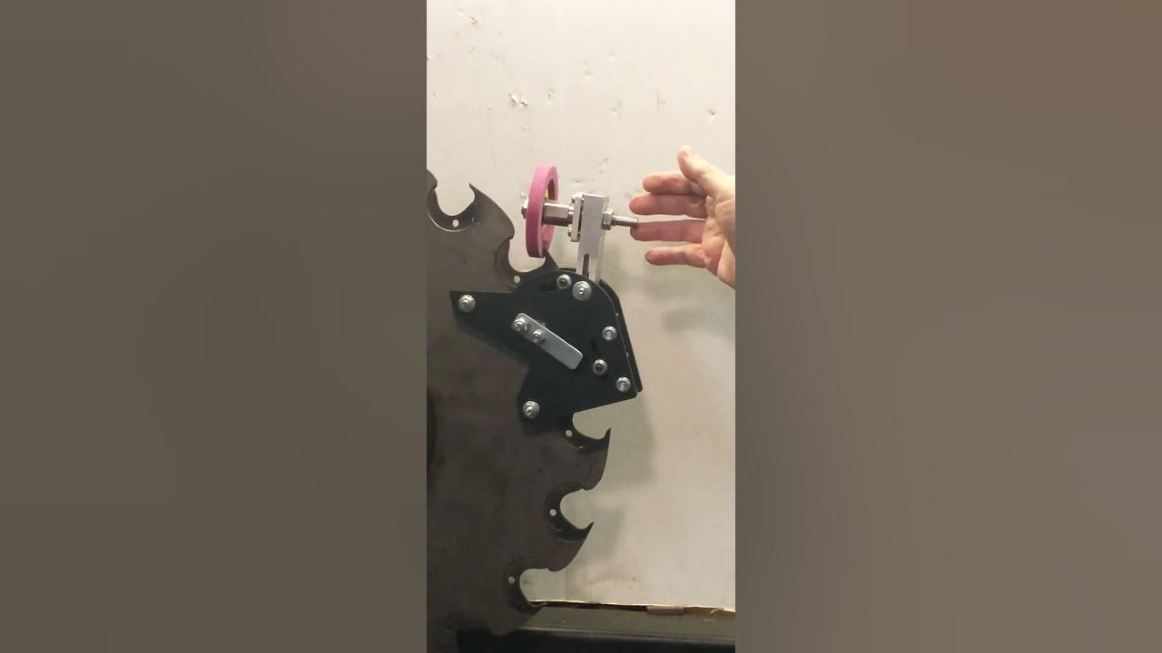 Jones 7C Cordless Saw Grinder made by Jones Saw Tools - YouTube