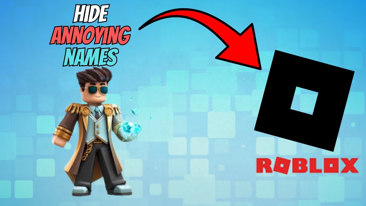 How to Hide Player Names in Roblox | Turn Off Names Above Players - YouTube