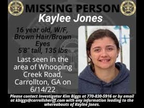 Kaylee Jones Missing - YouTube