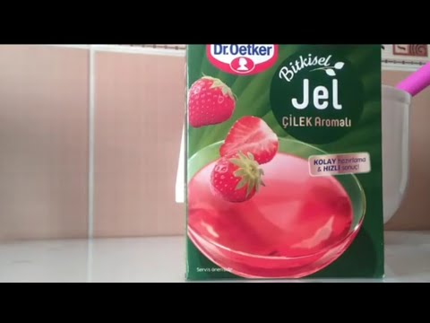 Dr.Oetker kolay jel yapımı👍