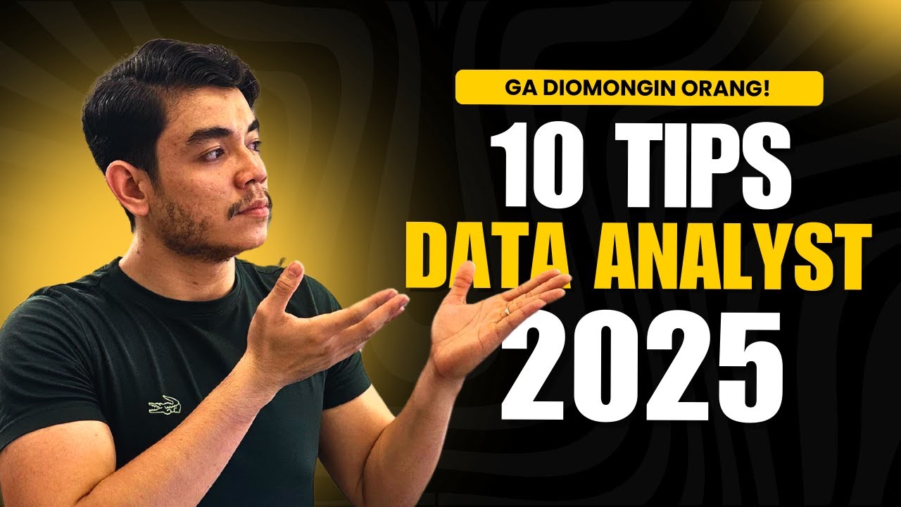 VIRAL DI LINKEDIN, 10 TIPS DATA ANALYST BIAR SURVIVE DI 2025! - YouTube