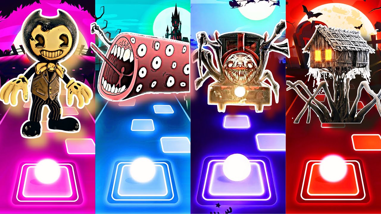 Bendy - Train Eater - Cho Cho Charles - Lighthouse Head Monster | Tiles ...