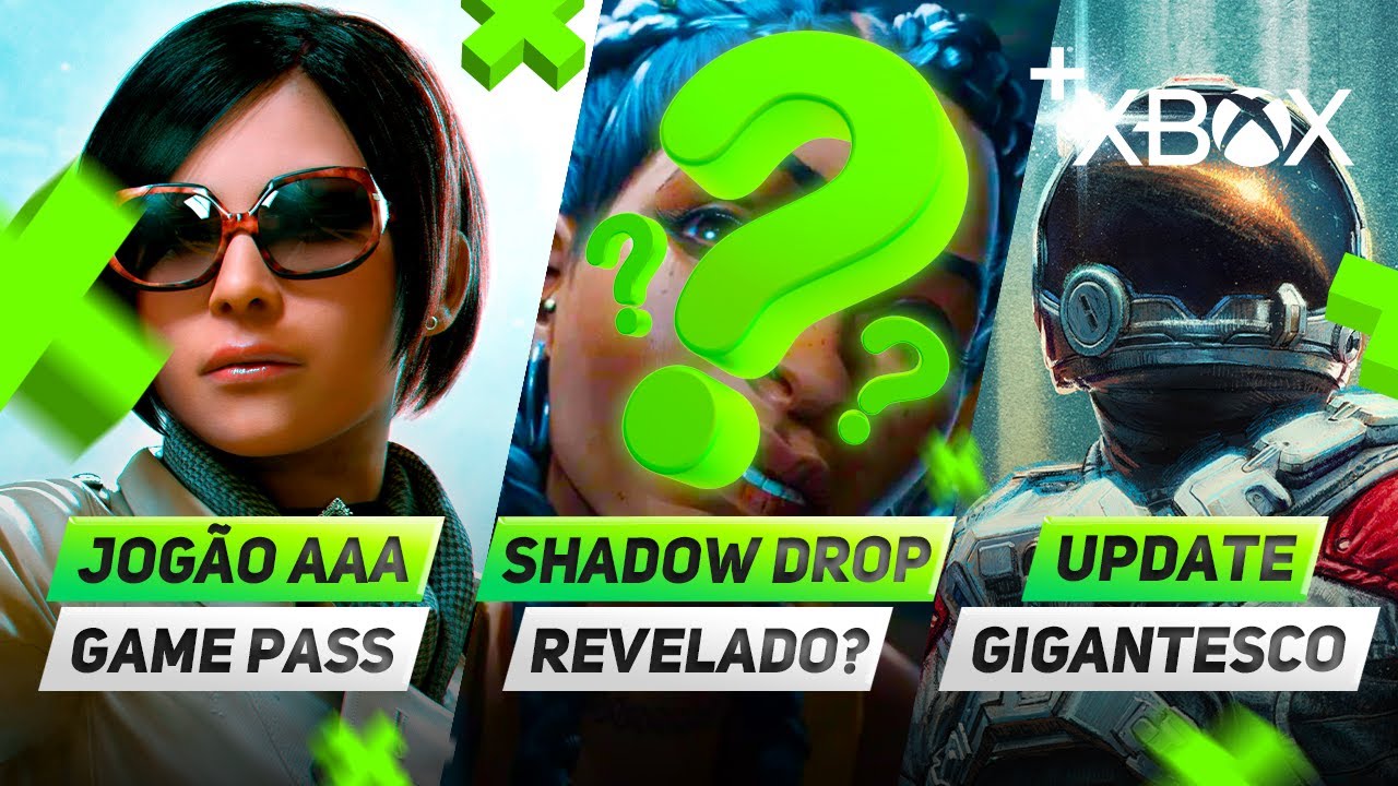 SHADOW DROP REVELADO?, JOGÃO AAA no GAME PASS AMANHÃ e ATUALIZAÇÃO em ...