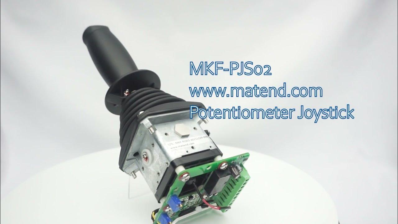 MKF-PJS02 Potentiometer Joysticks with 1 Button - YouTube