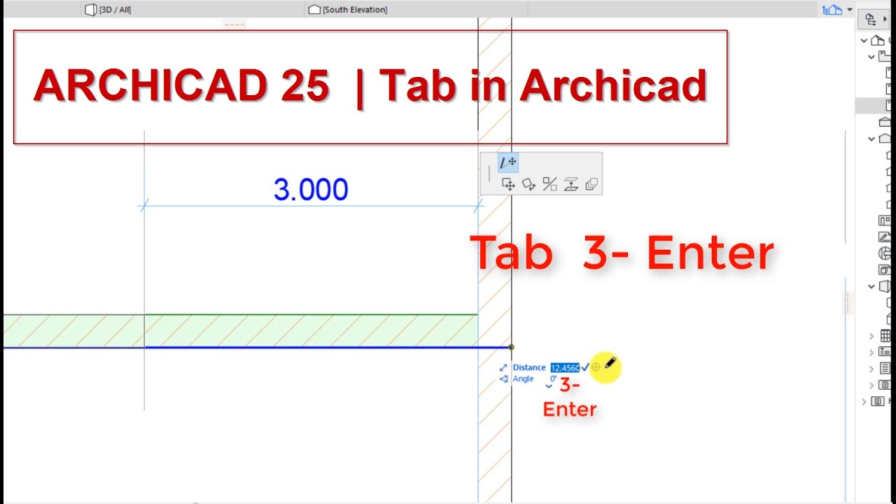 ARCHICAD 25 | Tab in Archicad - YouTube