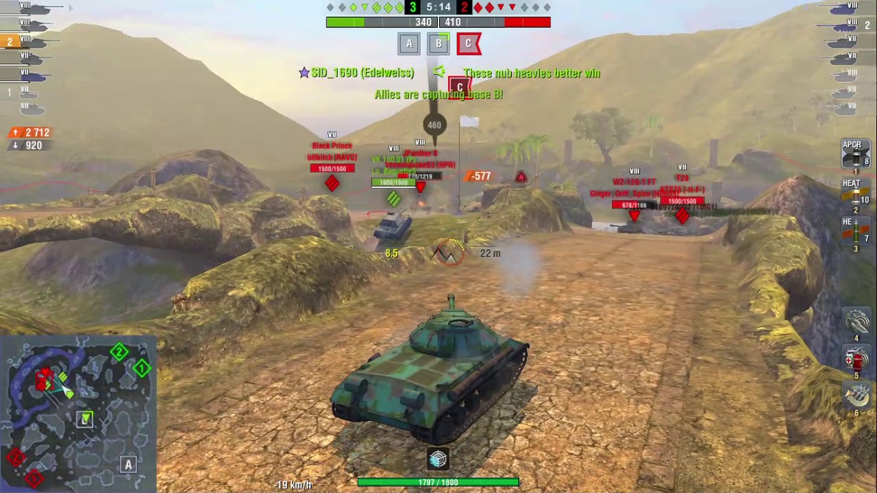 World of Tanks Blitz WZ-112-2 Mastery - YouTube