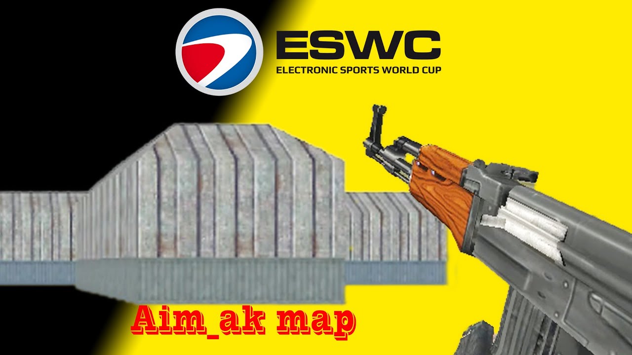 CS 1.6 ESWC Aim_ak Map good shot -Counter Strike -کانتر استرایک مپ ...