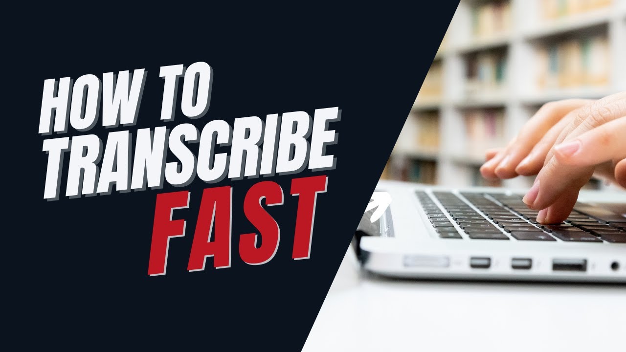 How to Transcribe Audio to Text Fast! - YouTube