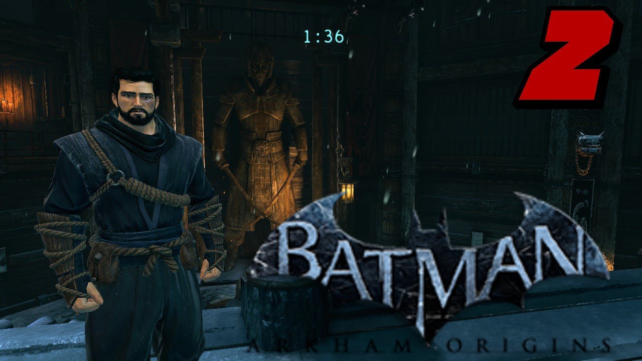 Batman Arkham Origins Initiation DLC Part 2 Near Sighted Ninja - YouTube