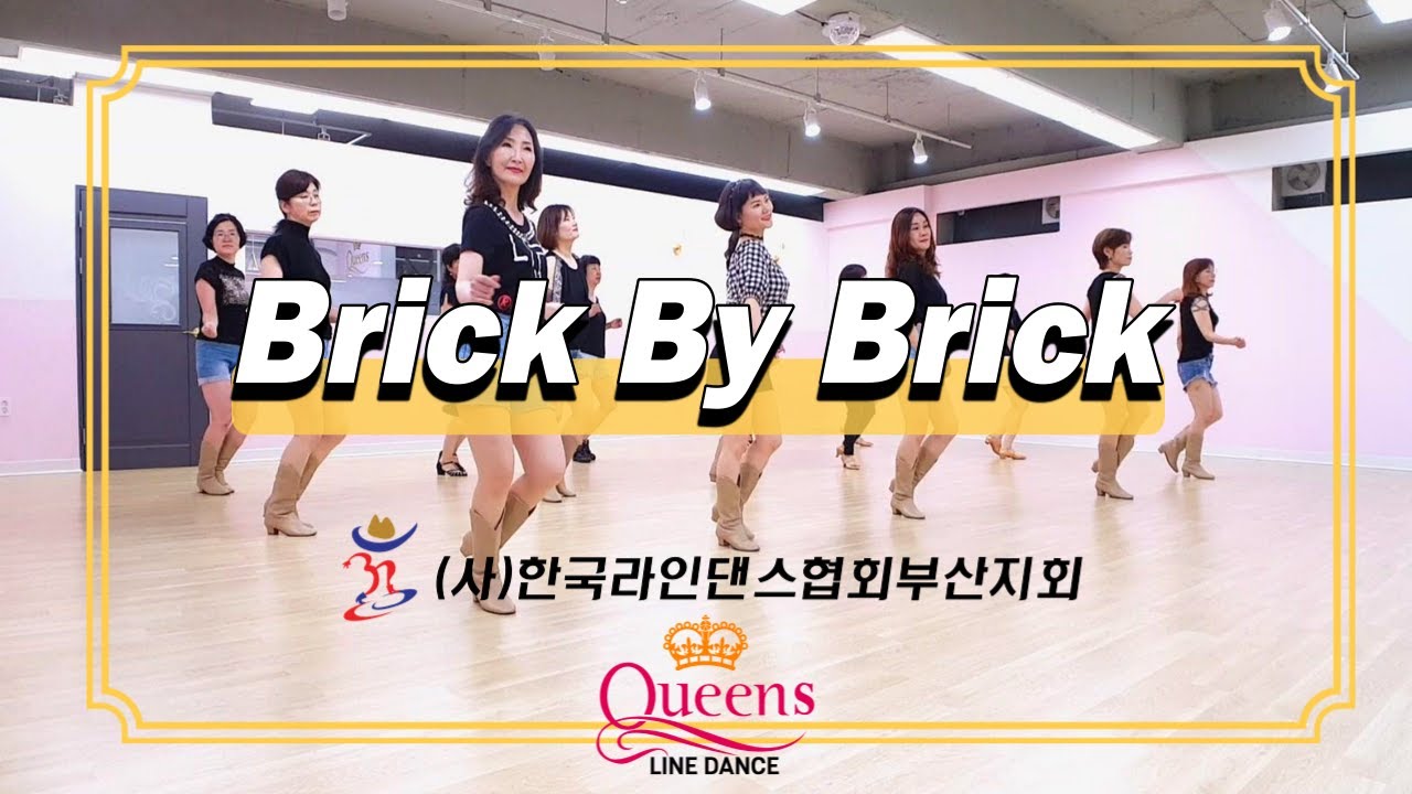 Brick By Brick - Line Dance(Beginner/Brenda Shatto&Barbara Tobin) Demo ...