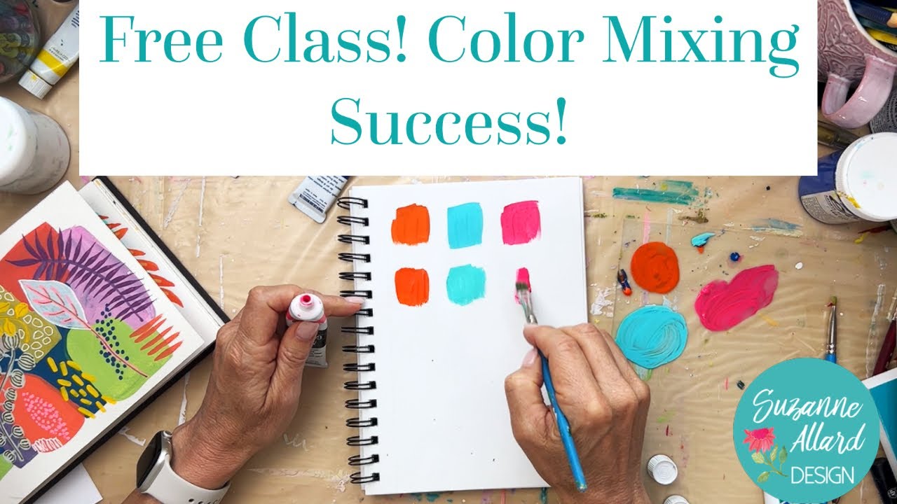 Free Class and Ebook! 💃🏻 Color Mixing Success🎨 - YouTube