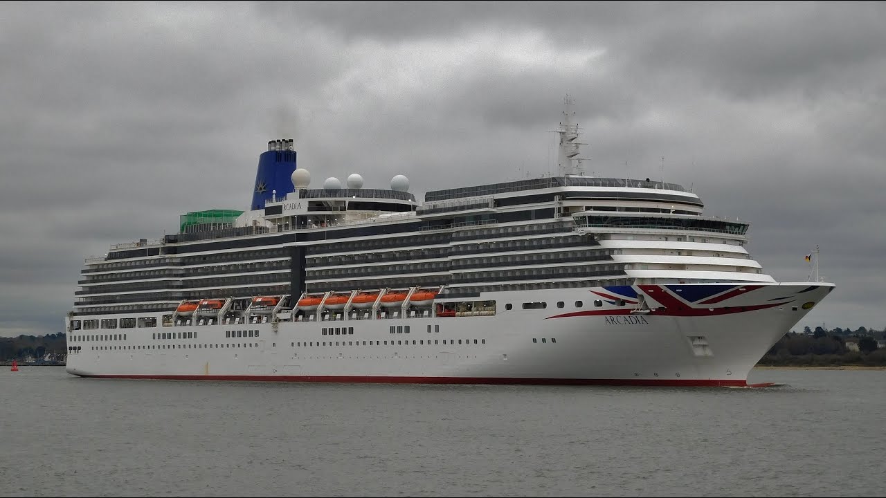 ARCADIA returns to SOUTHAMPTON following a REFIT - 27/11/2024 - YouTube