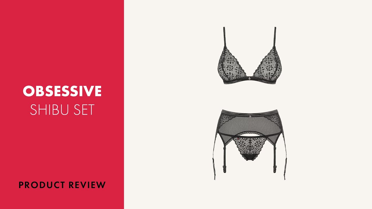 Obsessive Shibu 3 Piece Bra Set Review | PABO - YouTube