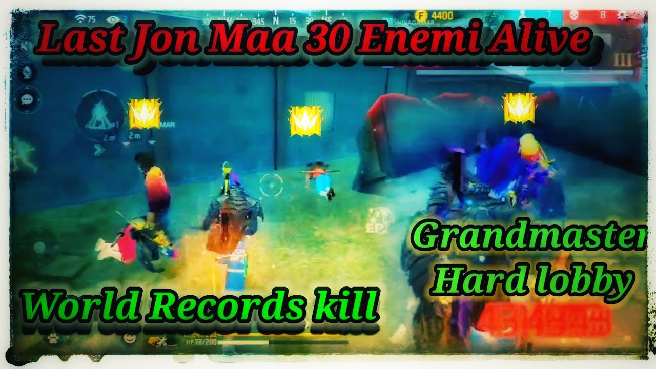 Highest Kill In BR Rank / World Record In Free Fire History Must Watch ...