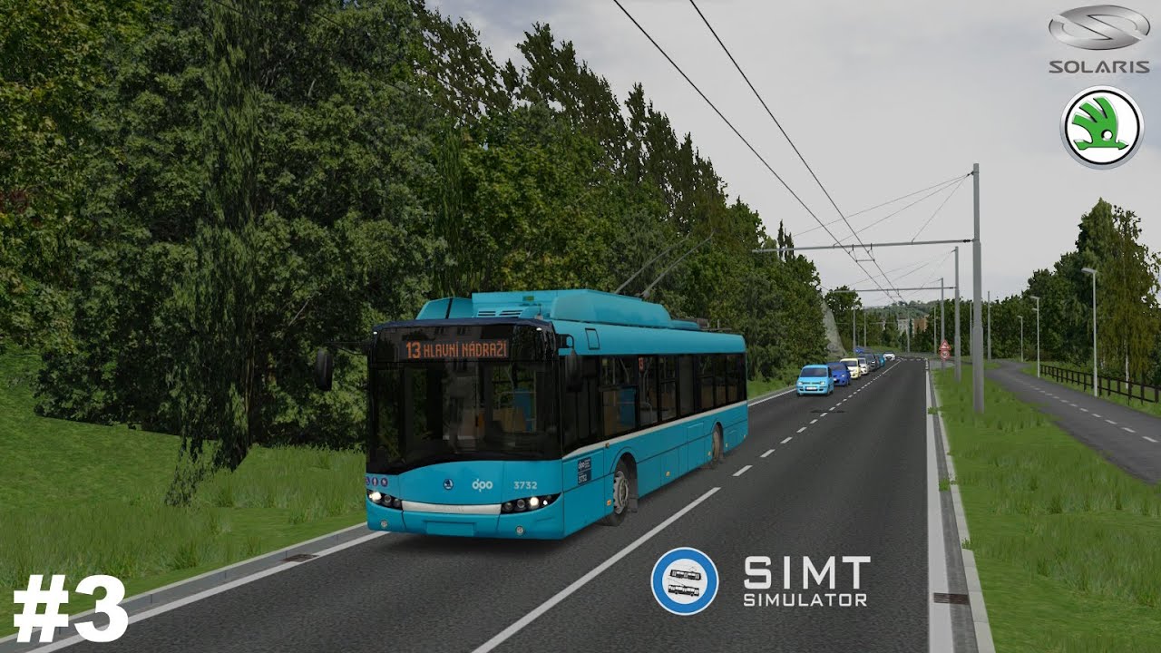 SIMT Simulator - #3 "Škoda 26Tr Solaris" - YouTube
