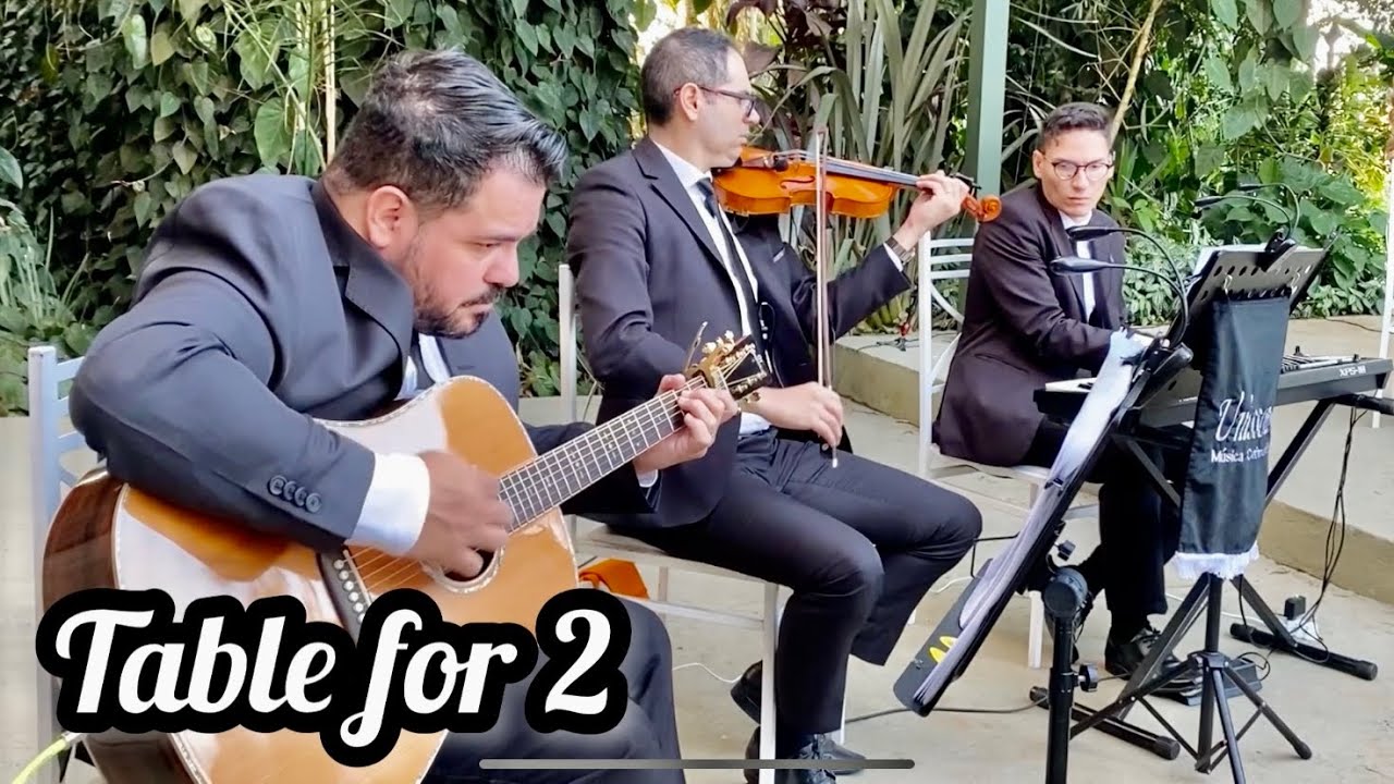 Table for 2 | Alok | Instrumental | Uníssono músicos para casamentos ...