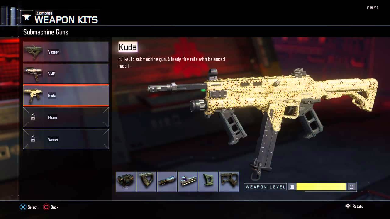 Black Ops 3 Zombies: Diamond Camo on ALL Guns | Zombies Only - YouTube