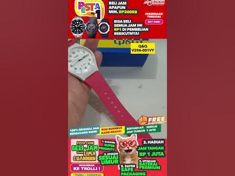 JAM TANGAN Q Q WANITA ORIGINAL JAM TANGAN QnQ V39A JAM Q&Q V39A 001VY JAM QQ V39A-001VY JAM Q&Q ...