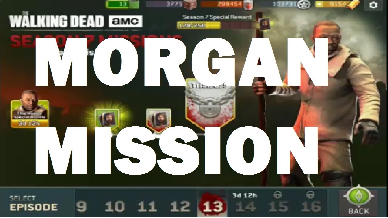 Walking Dead : No Man's Land - MORGAN MISSION - YouTube