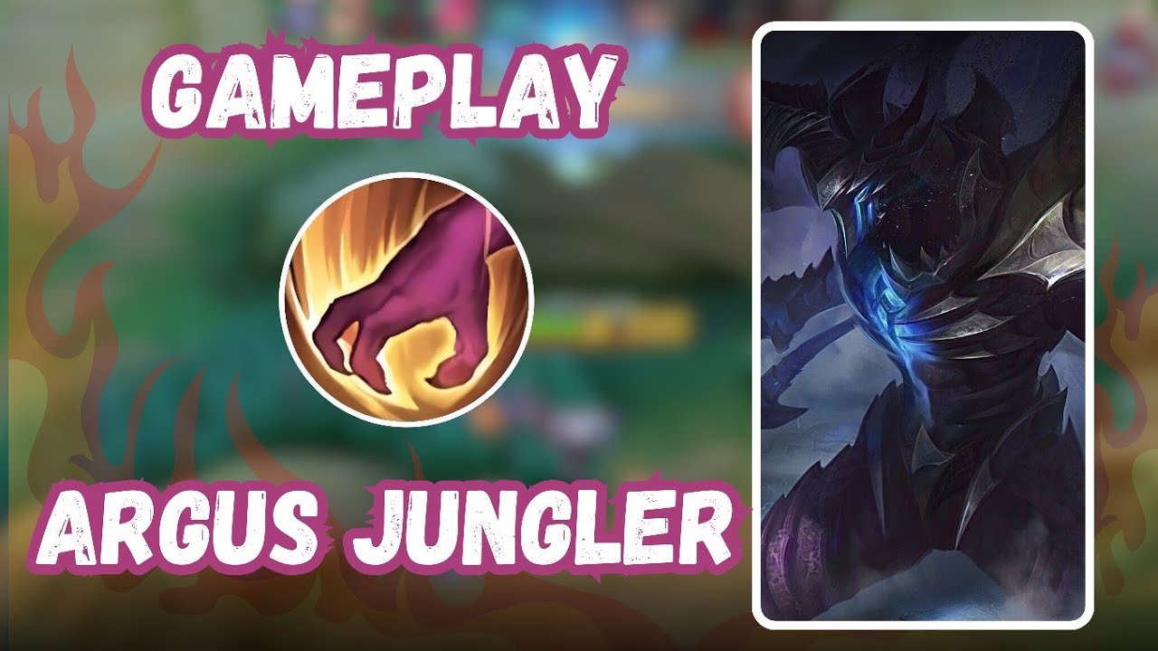 Gameplay Argus Jungler Easy Win! Best Item For Solo Rank - Mobile ...