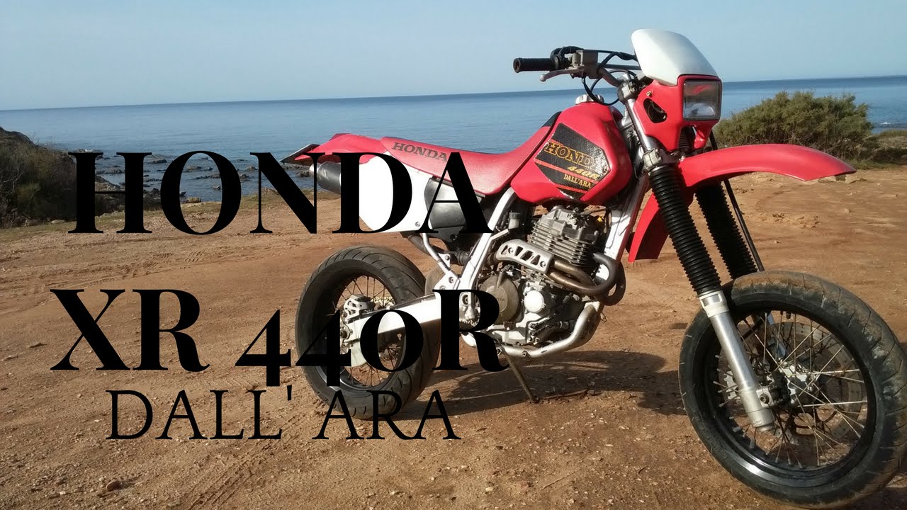 Honda XR 440R Dall' Ara Motard - YouTube