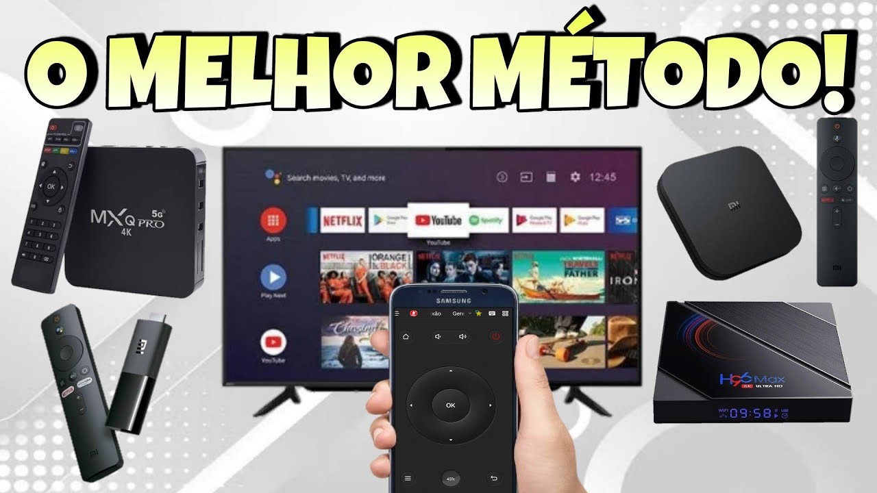 Como Controlar TV BOX com o CELULAR - Funciona em ANDROID TV e Smart Tv ...