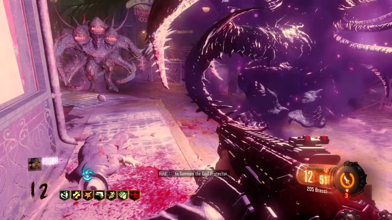 Cod bo3 triple margwa insta kill - YouTube